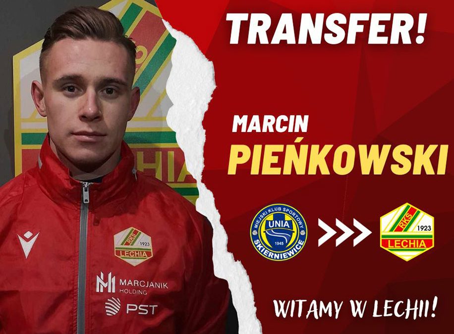 Marcin Pieńkowski pierwszym wzmocnieniem – RKS Lechia Tomaszów Mazowiecki